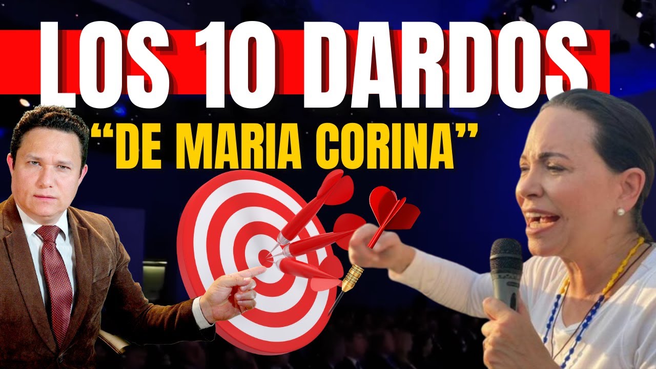 MARIA CORINA SE EMPODERA RESPONDIENDO CON 10 DARDOS A LA SENTENCIA. 29 ...