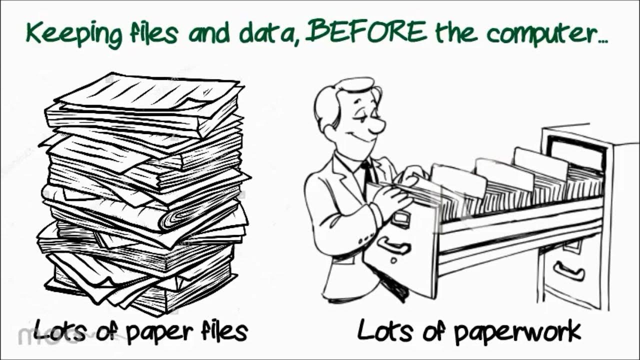 Life Before And After The Computer - YouTube