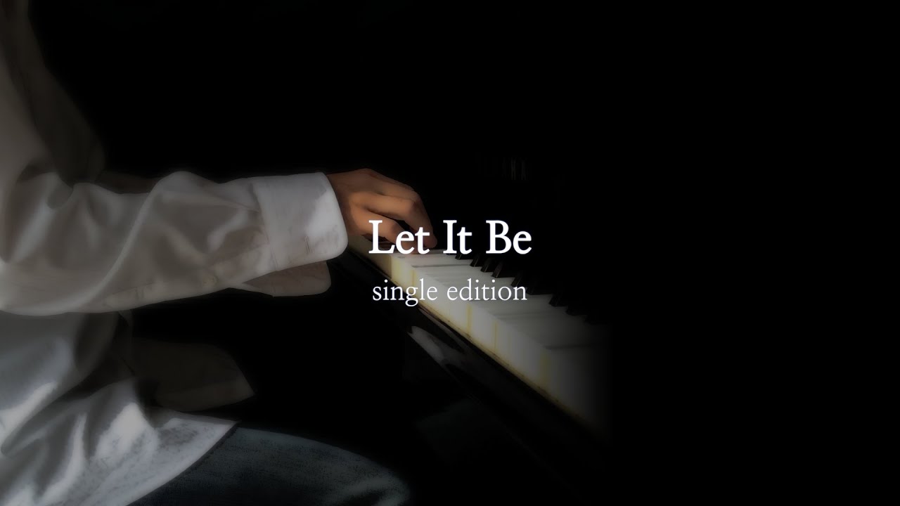 Let It Be (single edition) - The Beatles karaoke cover - YouTube