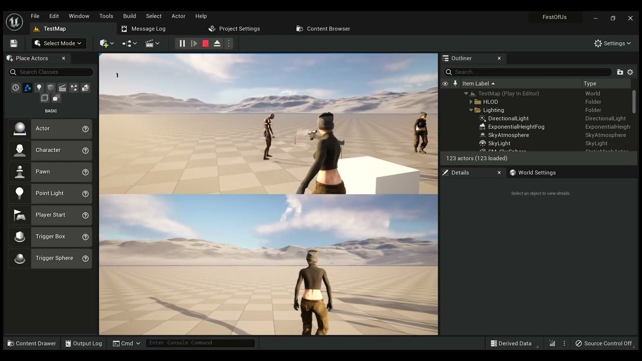UE5 Splitscreen HUD - YouTube