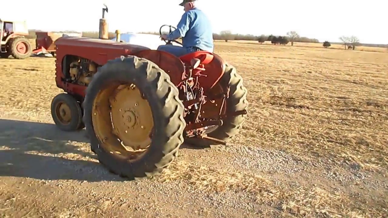 Massey Harris 333 Row Crop Tractor - YouTube