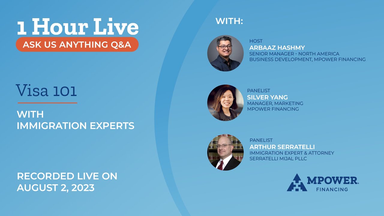 LIVE: VISA 101 with immigration Experts August 2, 2023 - YouTube