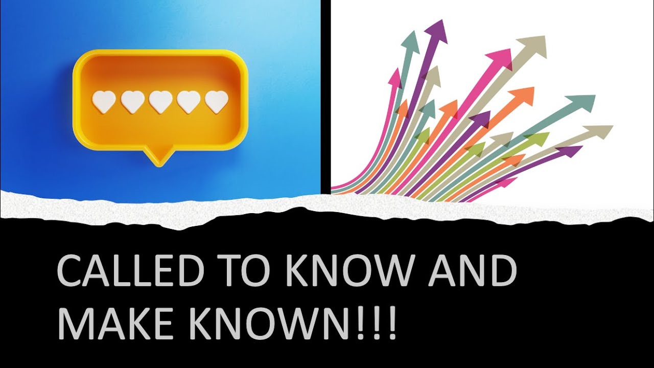 The Word - -Called to know & make known - 01 10 23 - YouTube