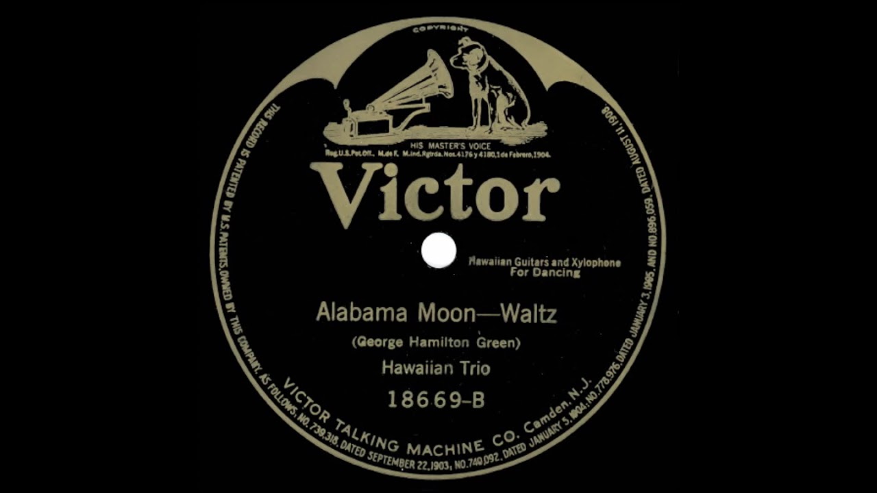 Hawaiian Trio- Alabama Moon - YouTube
