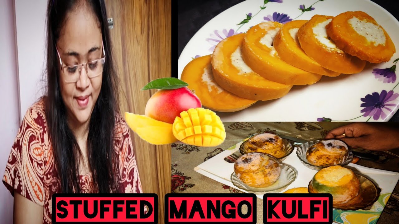 *BEST EVER* MANGO STUFFED KULFI | VERY EASY MANGO DESSERT AT HOME ...