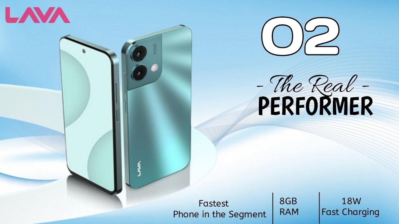 Lava O2 5G,( 8GB RAM & 128GB UFS 2.2 ROM ) AG GLASS Back l T616 Octa ...