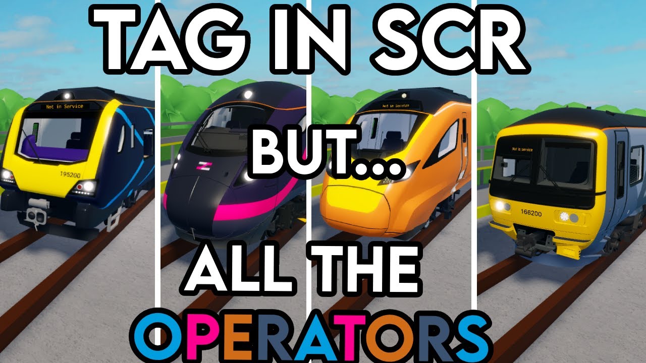 Tag in SCR but.. all the operators w/@The_train_idiot - YouTube