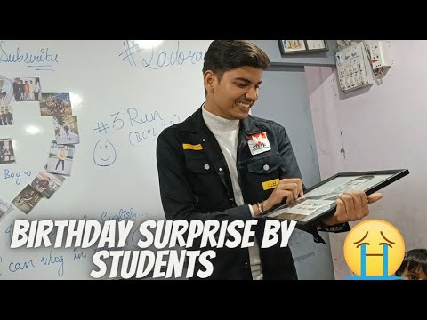 special Birthday surprise by Braincafe students ️ - YouTube