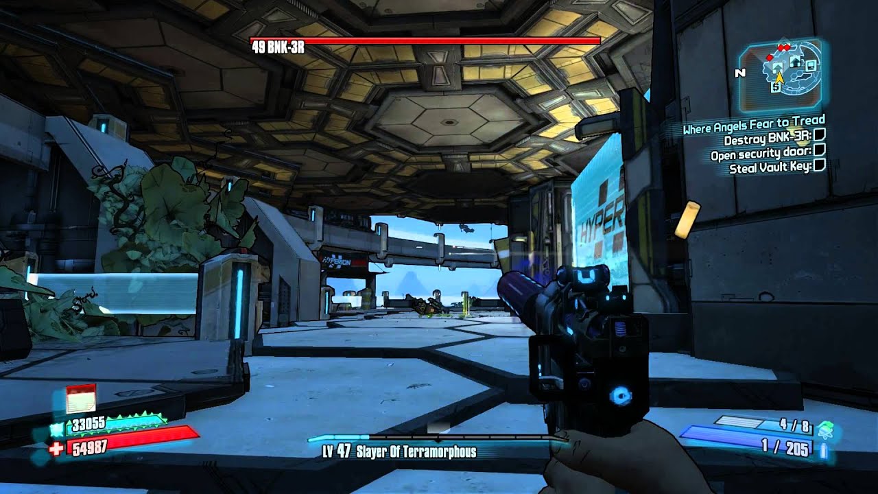 Borderlands 2: Infinity Pistol reload? - YouTube