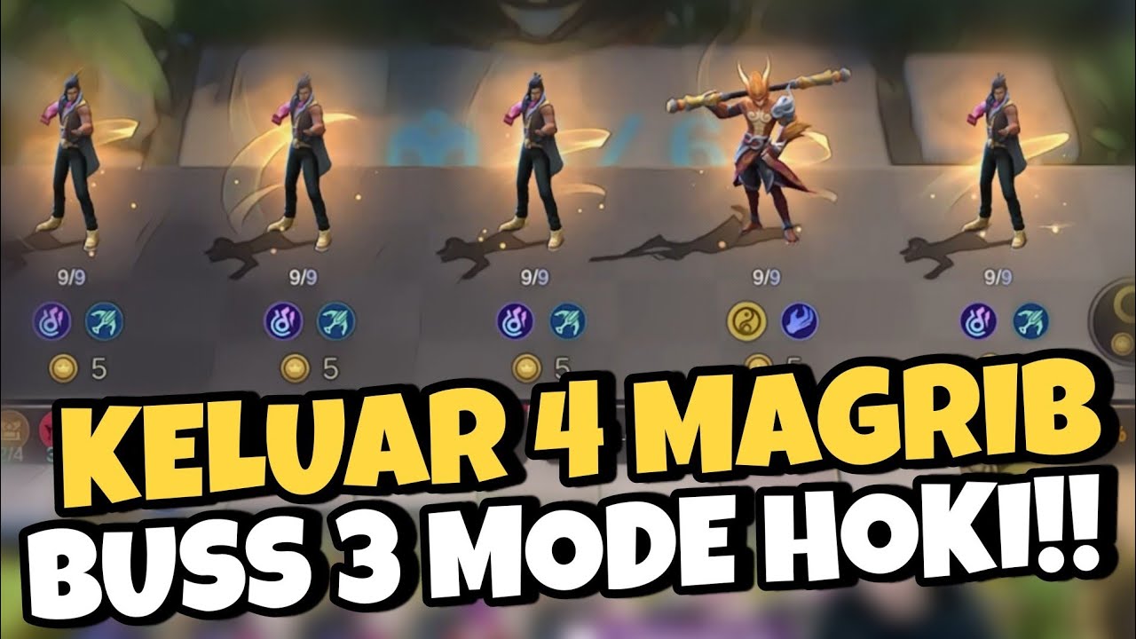 BUSS 3 TERHOKI INI KELUAR 4 BRODY !! GAMEPLAY BUSS 3 MAGIC CHESS - YouTube