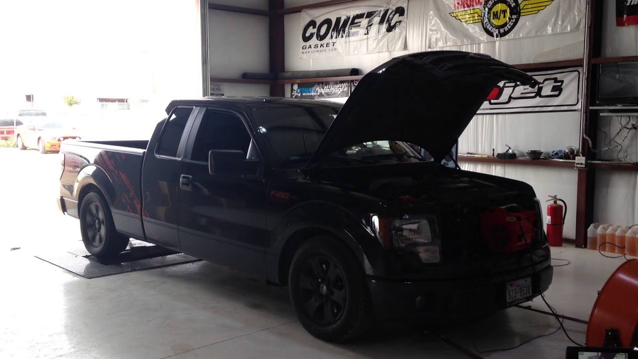 2013 Ford F-150 Predator 5.0L Dyno 520HP/563TQ - YouTube