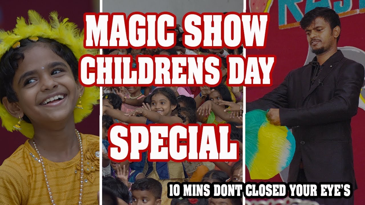 Magic Show | INDIA | Children's Day Special - YouTube