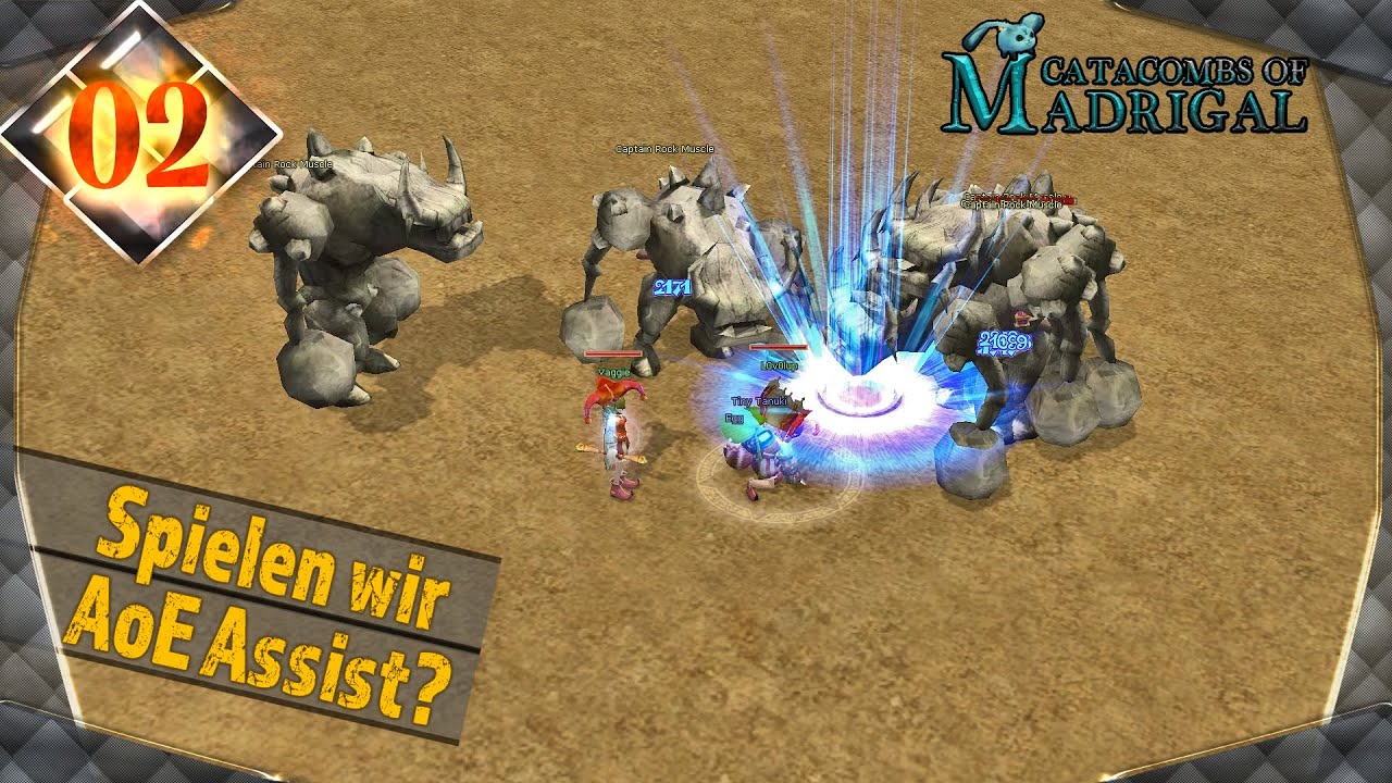Spielen wir AoE Assist? #02 ★ Catacombs of Madrigal #Flyff - YouTube
