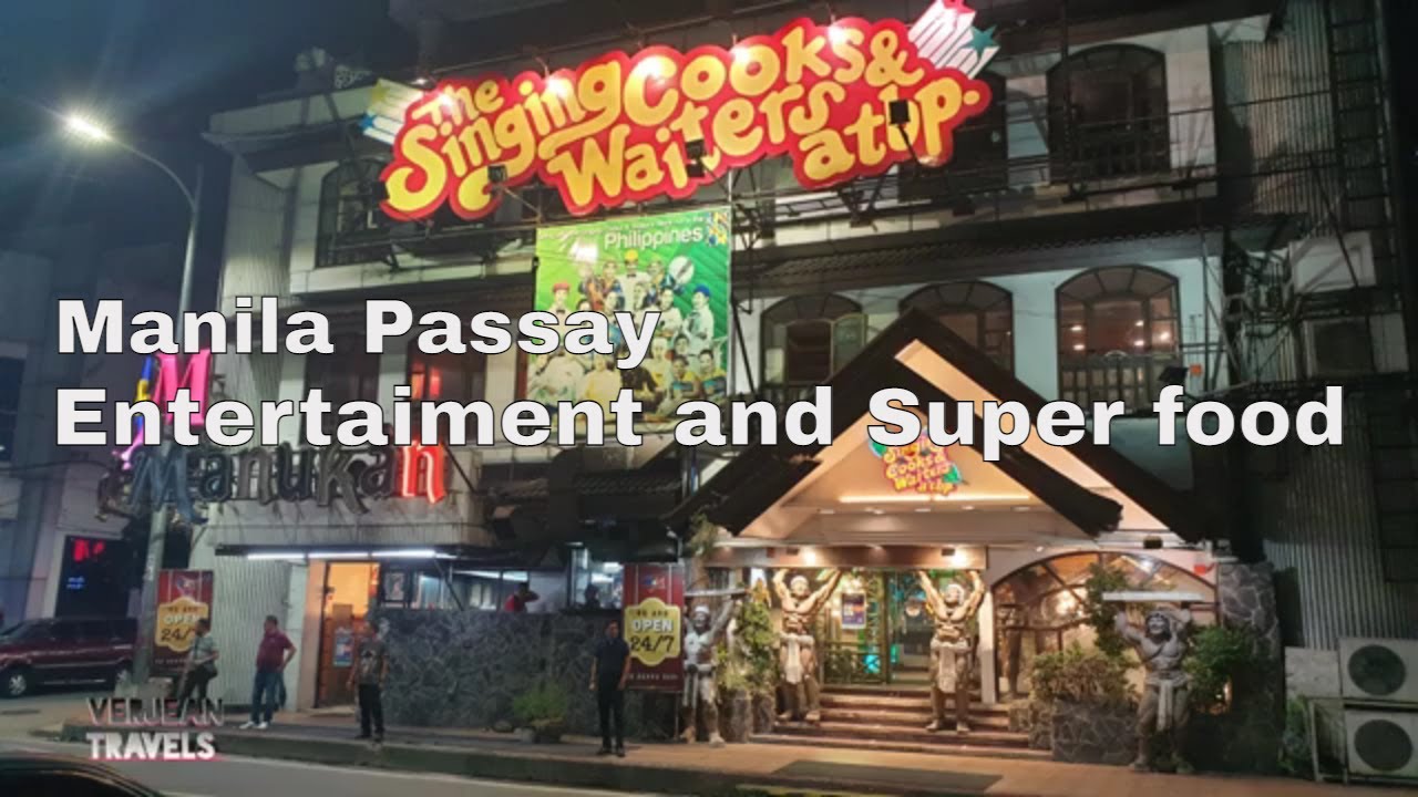 The Singing Cooks and waiters Restaurant in Pasay Philippines - YouTube
