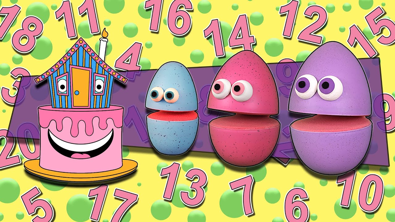 Let's Count! Big Bigger Biggest + Fun Kids Songs | Shapes, Sizes ...