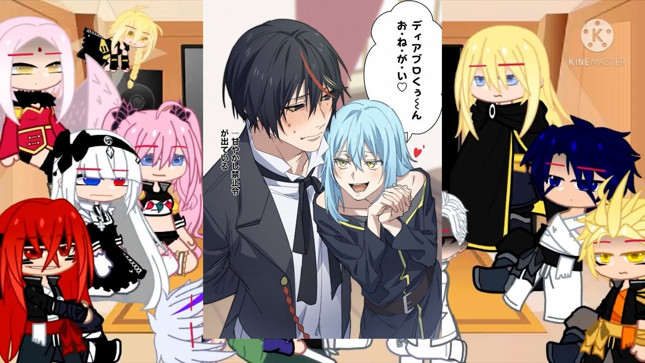 Demon Lords react to Rimuru || Gacha Club - YouTube