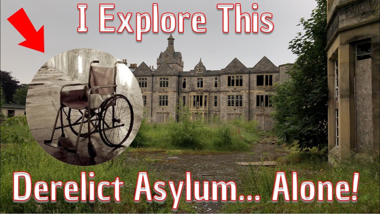 I Explore The Derelict Denbigh Asylum... Alone! - YouTube