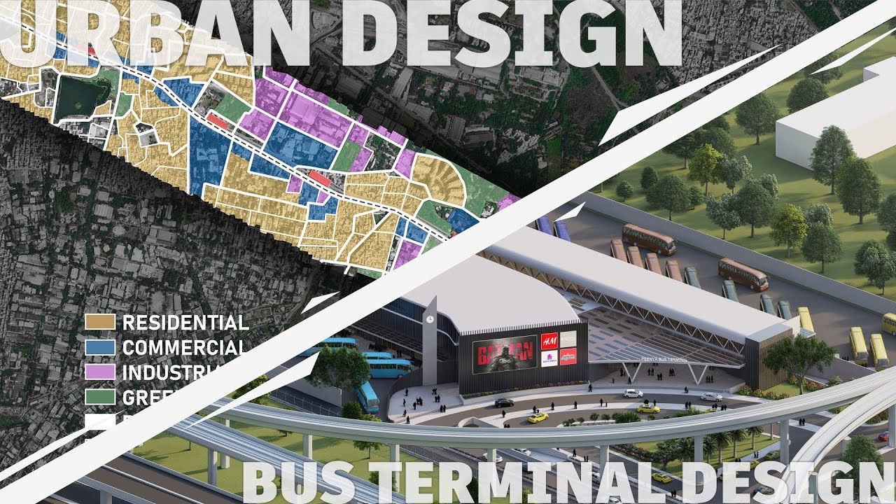 BUS TERMINAL DESIGN | ARCHITECTURAL DESIGN - VIII | URBAN DESIGN | JULY ...