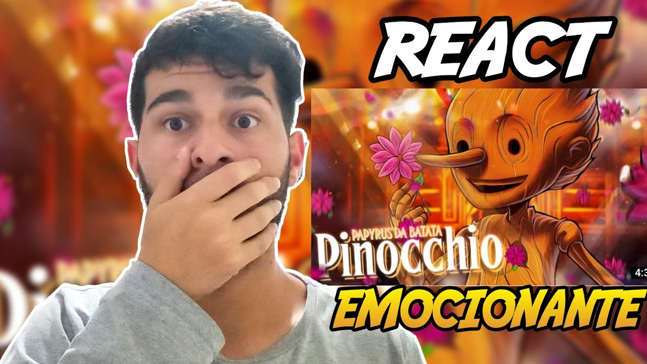 REACT PINOCCHIO - Papyrus da Batata - YouTube