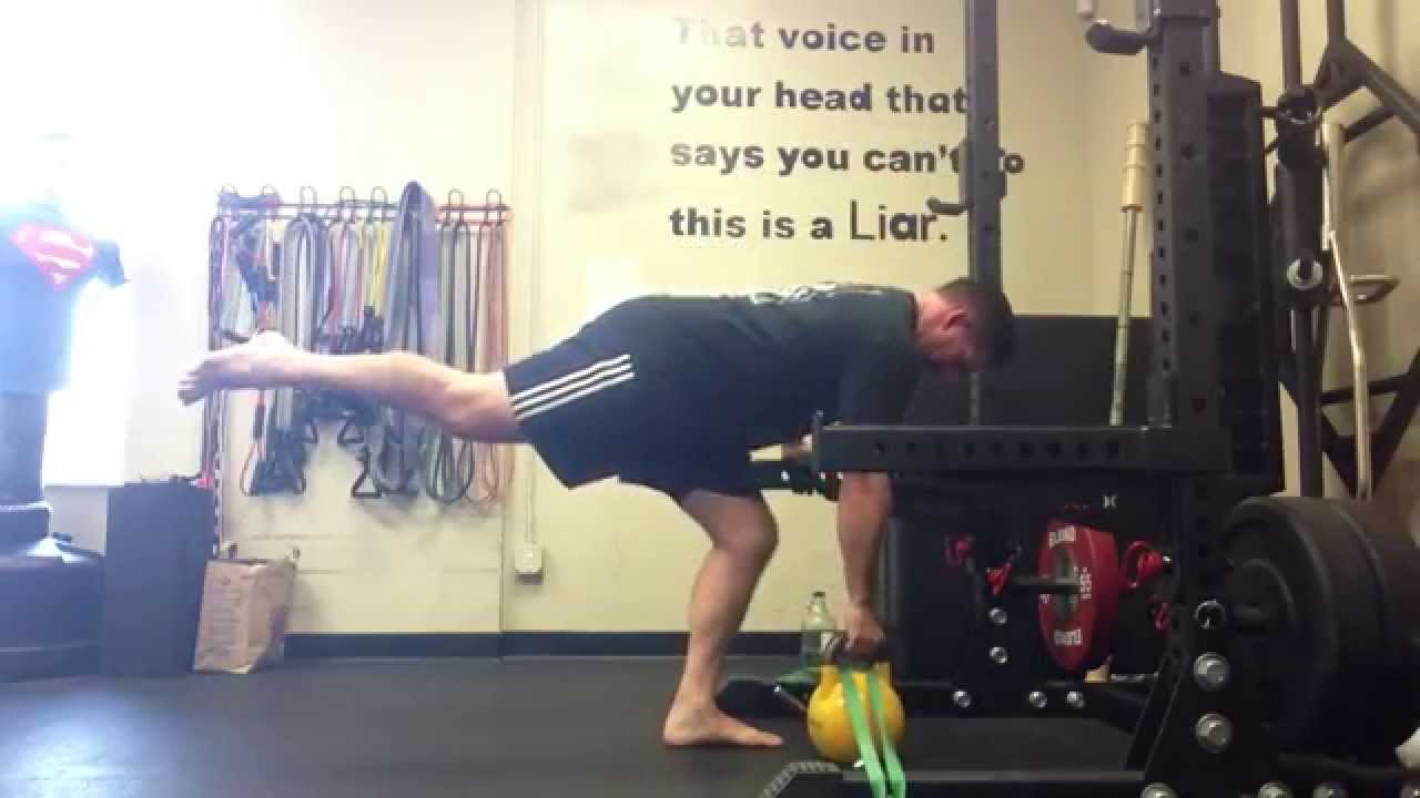 Exercise Archive: Banded Single Leg Romanian Deadlift w/ KB | Marchant ...