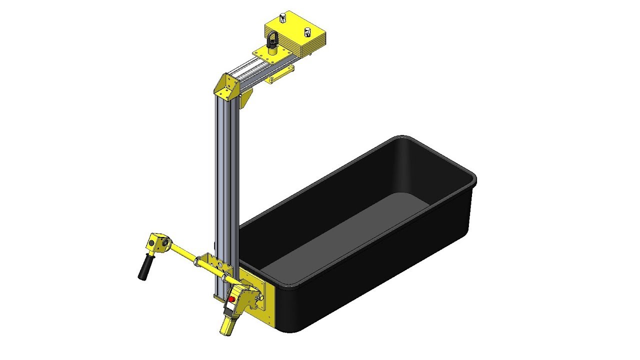 AIM6511 A & B - Bin Cradle Tool - YouTube