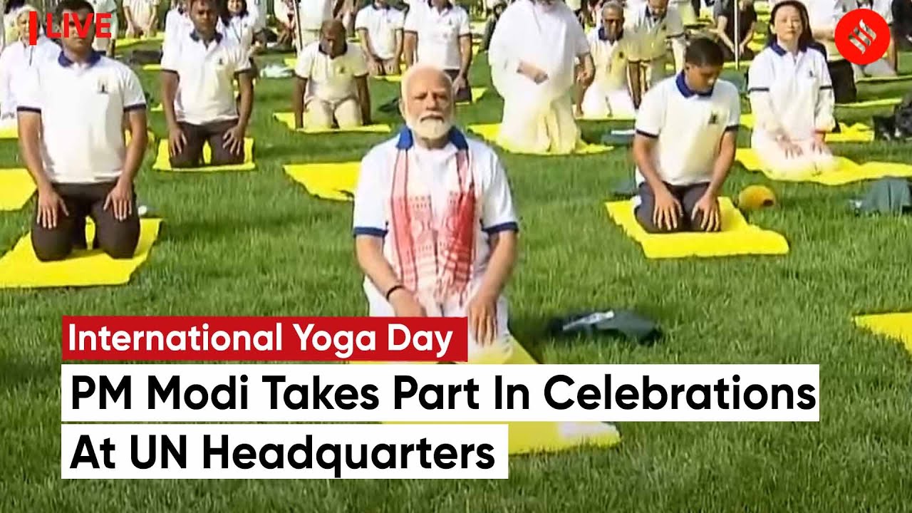 PM Narendra Modi Takes Part In International Day Of Yoga Celebrations ...