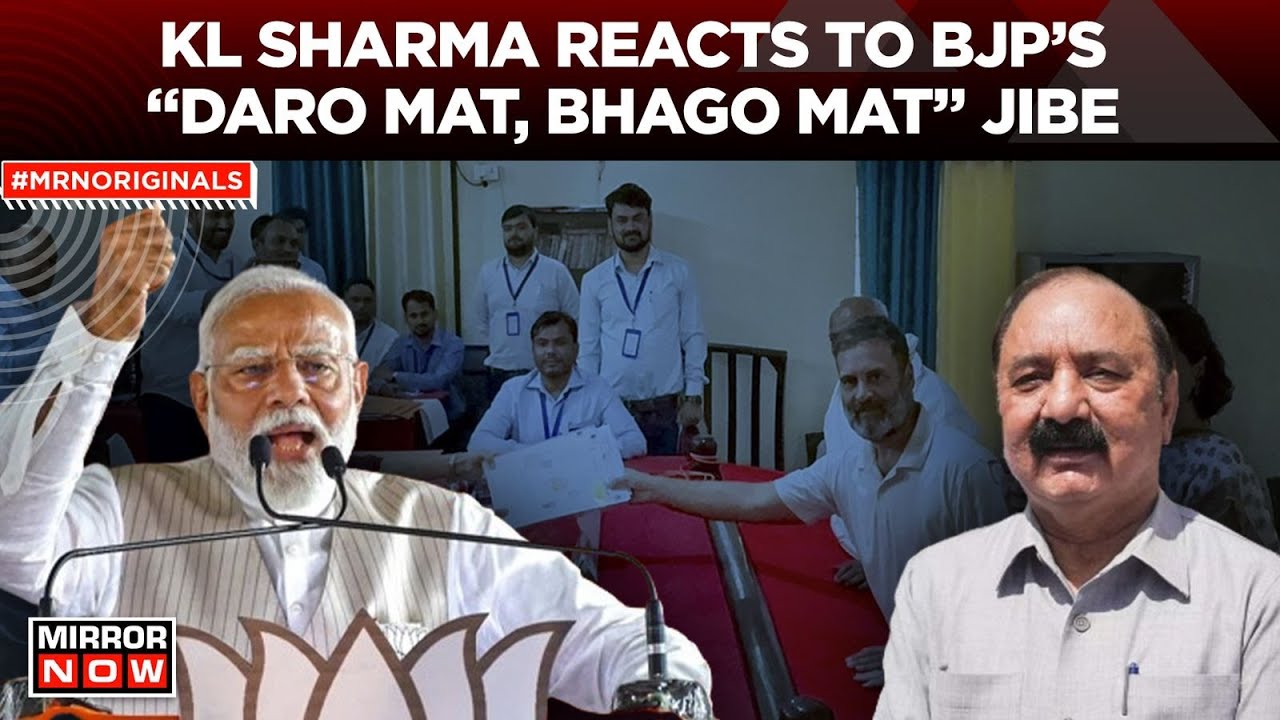 PM Modi’s “Daro Mat Bhago Mat” Jibe at Rahul Gandhi’s Rae Bareli Move ...