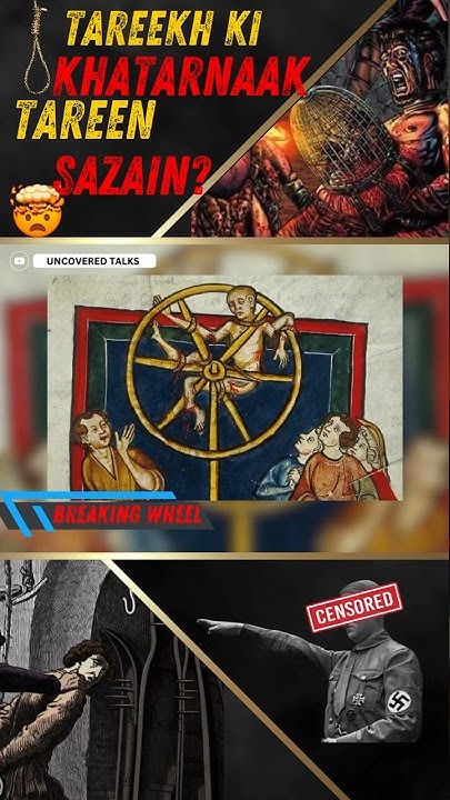 Breaking Wheel Torture: The Most Brutal Execution Method of the Past🔺 ...