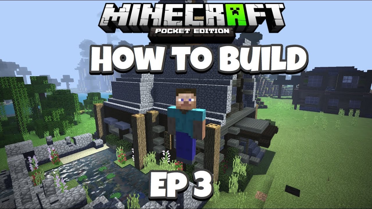 Minecraft pe: How to become a pro builder ep 3 - YouTube
