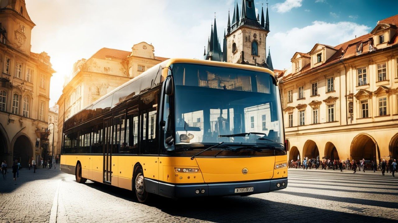 107 BUS | LINKA | LINE PRAHA Dejvická - Suchdol | POV DRIVING VIDEO ...