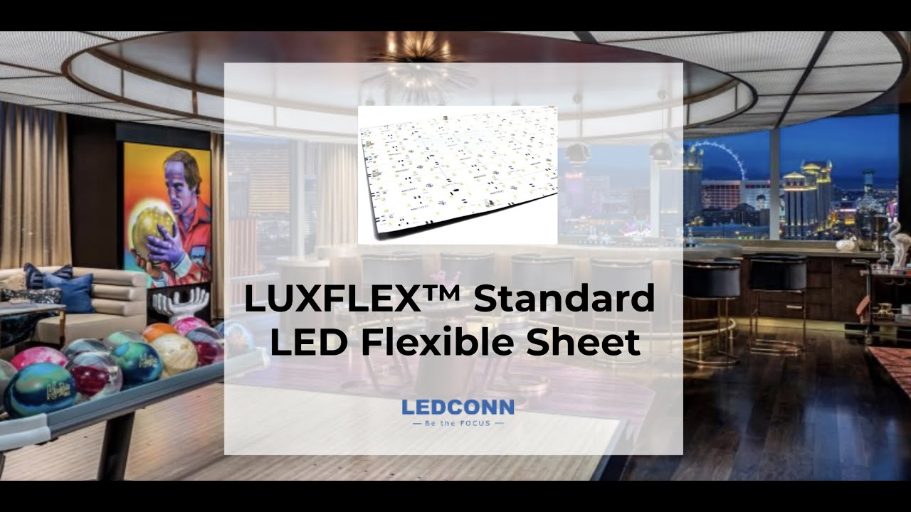 High-Efficacy/CRI LUXFLEX Standard LED Flex Sheet Backlight | LED ...
