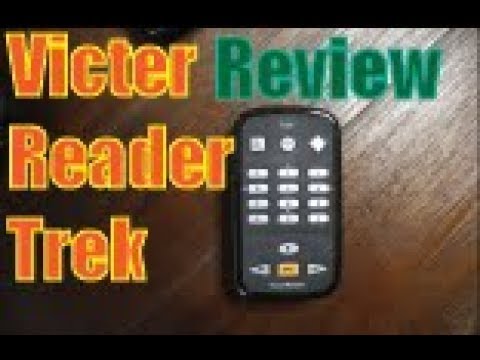Victor Reader Trek Review GPS+Book Reader - YouTube