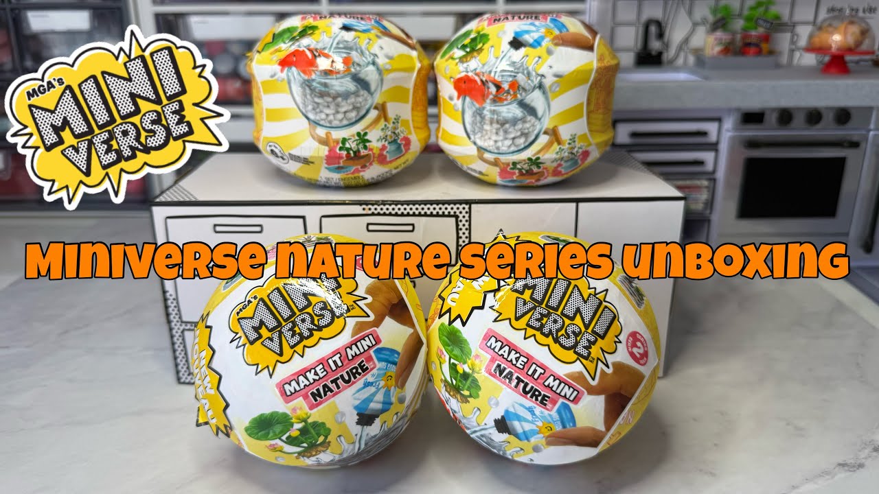 NEW MINIVERSE NATURE SERIES UNBOXING - YouTube
