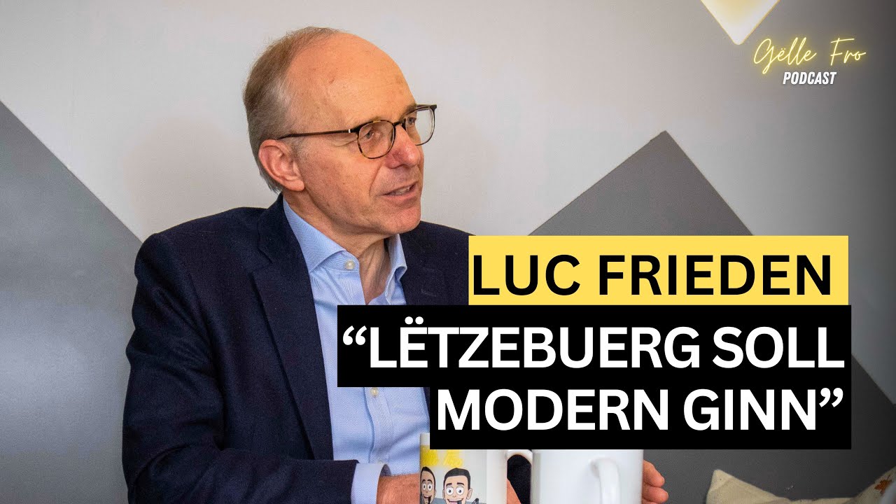 Luc Frieden hält säi Verspriechen - GËLLE FRO EP. 70 - YouTube