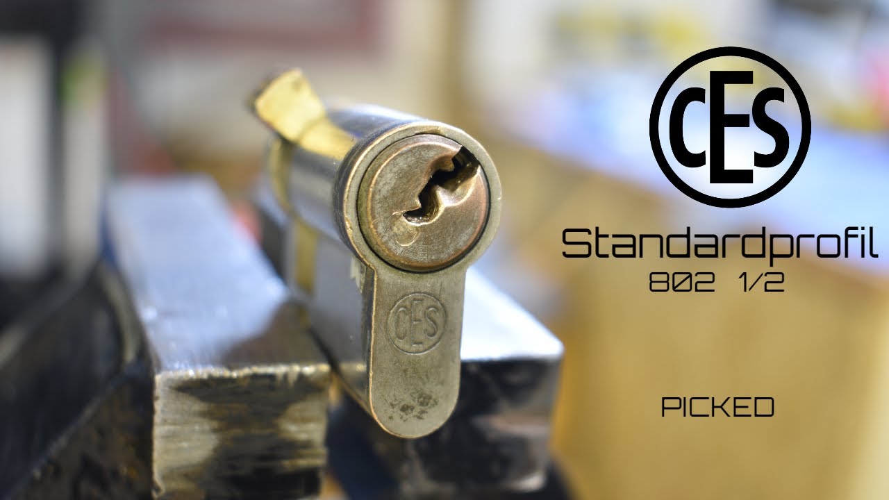 CES 802 1/2 STANDARDPROFIL | LOCKPICKING - YouTube