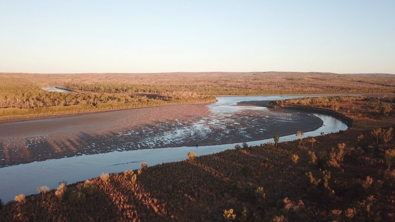 Walcott Inlet Junction. Where the Calder River, Charnley River and ...