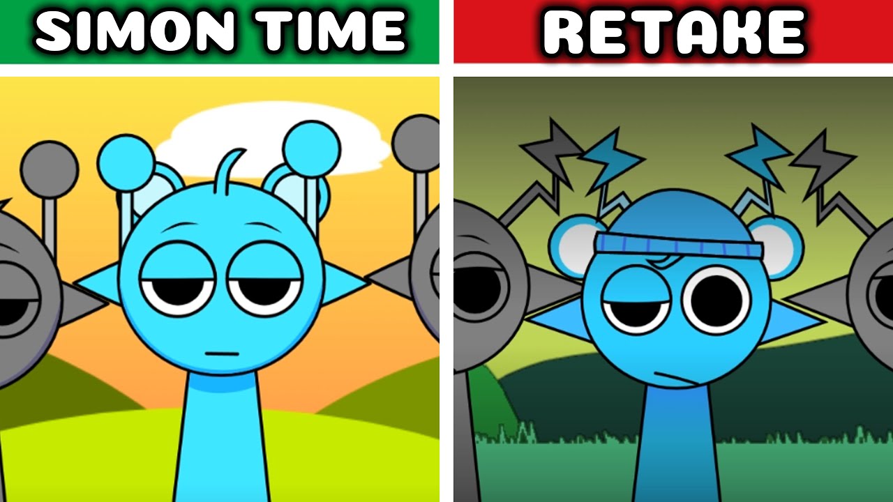 Incredibox Sprunki Simon Time — Original vs Retake: Who Nails It Better ...