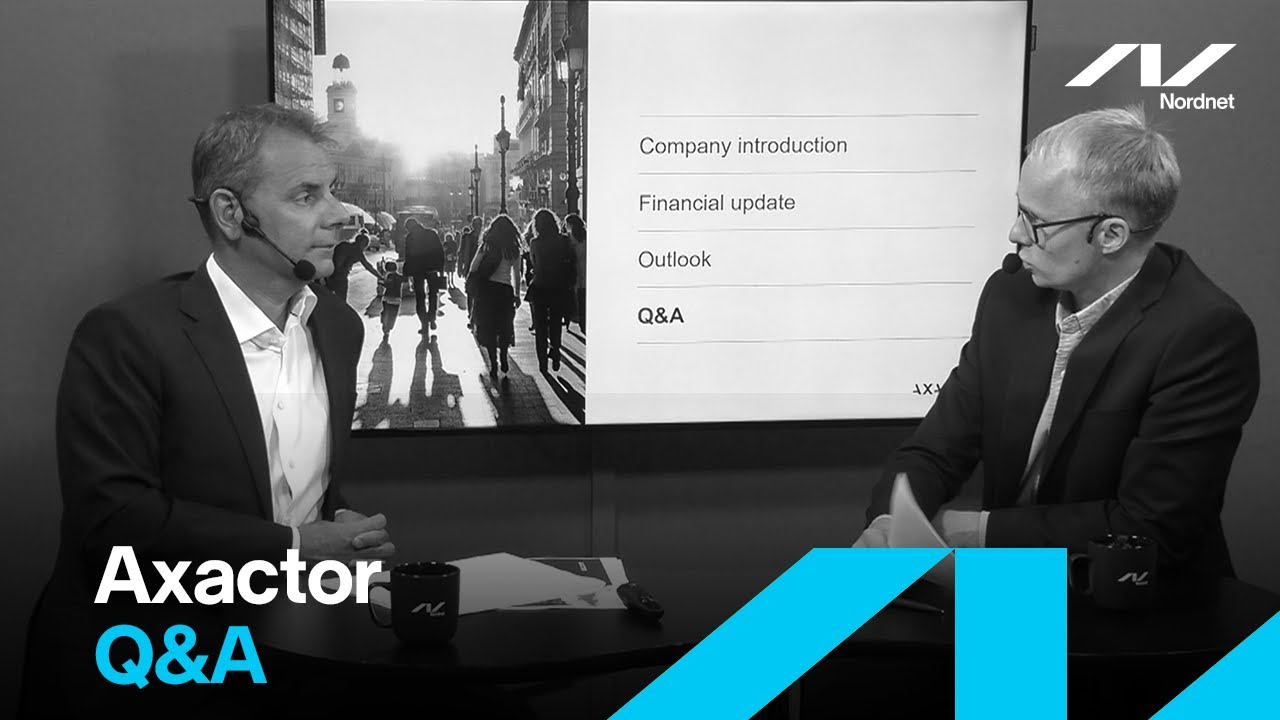 Q&A med ledelsen i Axactor - YouTube
