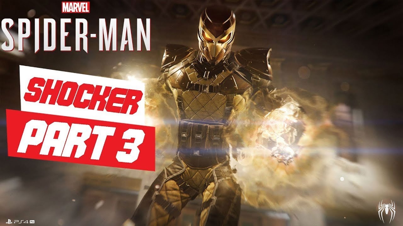Shocker Boss Fight | Marvel's Spider-Man (Part 3) - YouTube