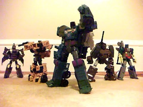 Combaticons Combine Into Bruticus! HD - YouTube