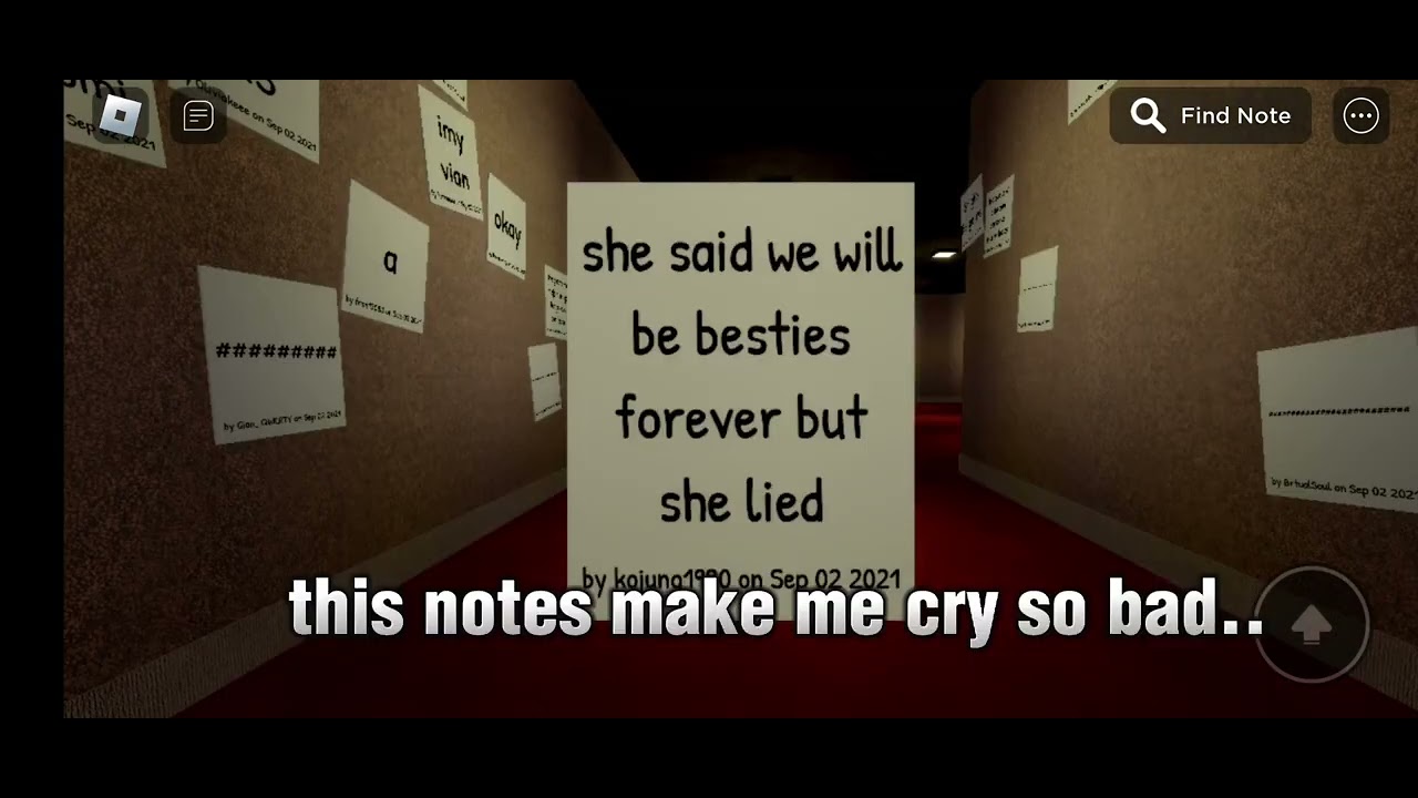reading deep meaning notes in leave a note and this happened... - YouTube