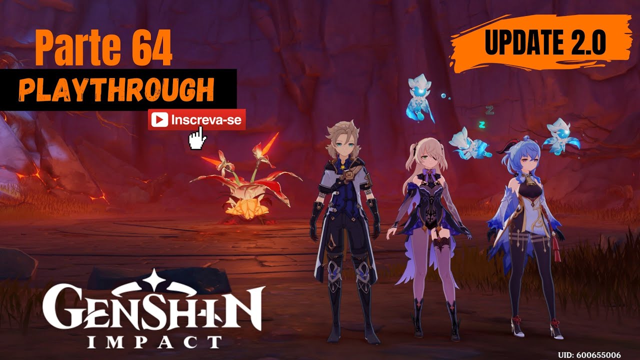 Genshin Impact | #64 Gameplay PT-BR + Playthrough 100% | Ao Vivo do PS4 ...