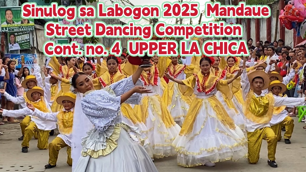 Sinulog sa Labogon 2025 UPPER LA CHICA Street Dancing Labogon Mandaue ...