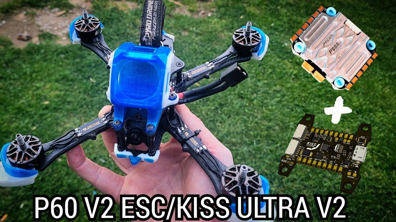 New t motor/fettec ESC (P60) and KISS ULTRA V2 first thoughts! - YouTube
