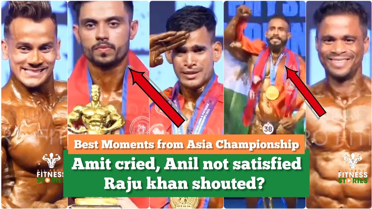 Amit bhuyan Cried, Anil unhappy, Raju khan - Bharat Mata ki jai 🏆 - ALL winners of Mr Asia Nepal ...