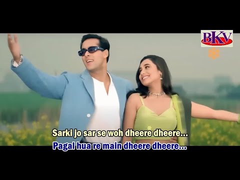 Teri Chunariya - KARAOKE - Hello Brother 1999 - Salman Khan & Rani Mukherji