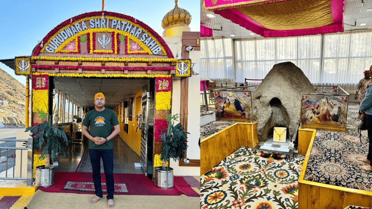 Gurudwara Pathar Sahib | Leh Ladakh | History of Pathar Sahib Gurudwara ...