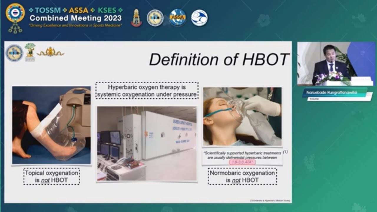 Hyperbaric oxygen therapy principal mechanism to clinical data - YouTube