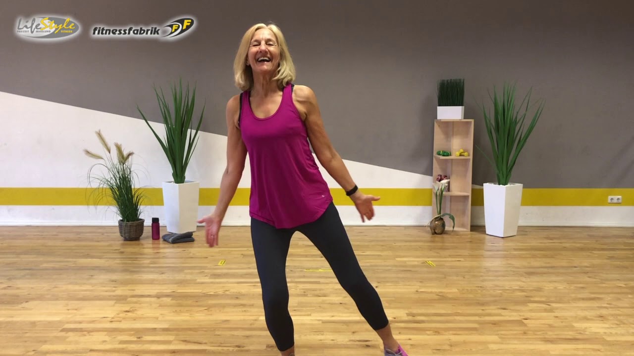 Salsa Aerobic mit Helga - YouTube