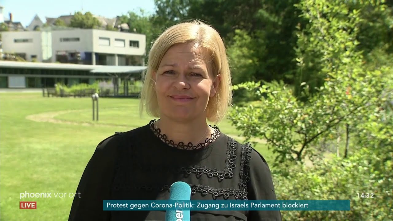 Interview Nancy Faeser (SPD Landesvorsitzende in Hessen) zum Drohmail ...